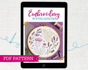 Heather Cross Stitch Pattern Pdf Format Delivered by - Etsy