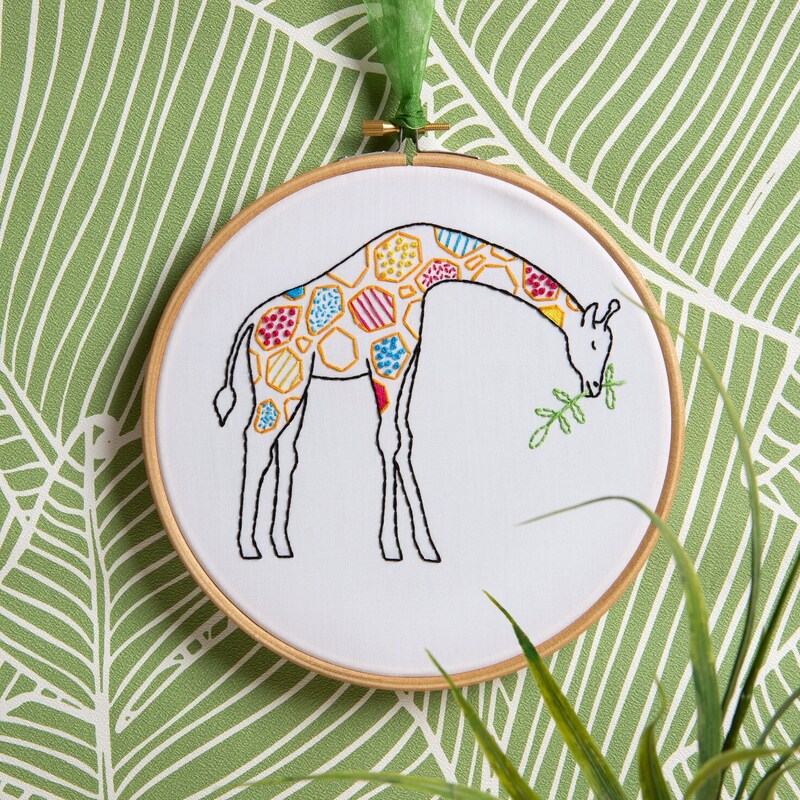 Animal Embroidery Kit - Etsy