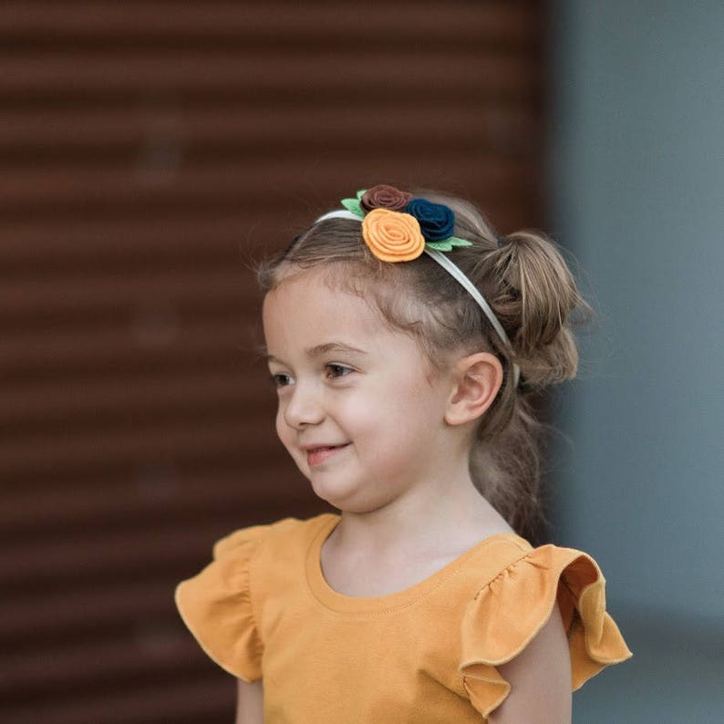 Gold Headband Brown Headband Navy Headband Fall Headband - Etsy