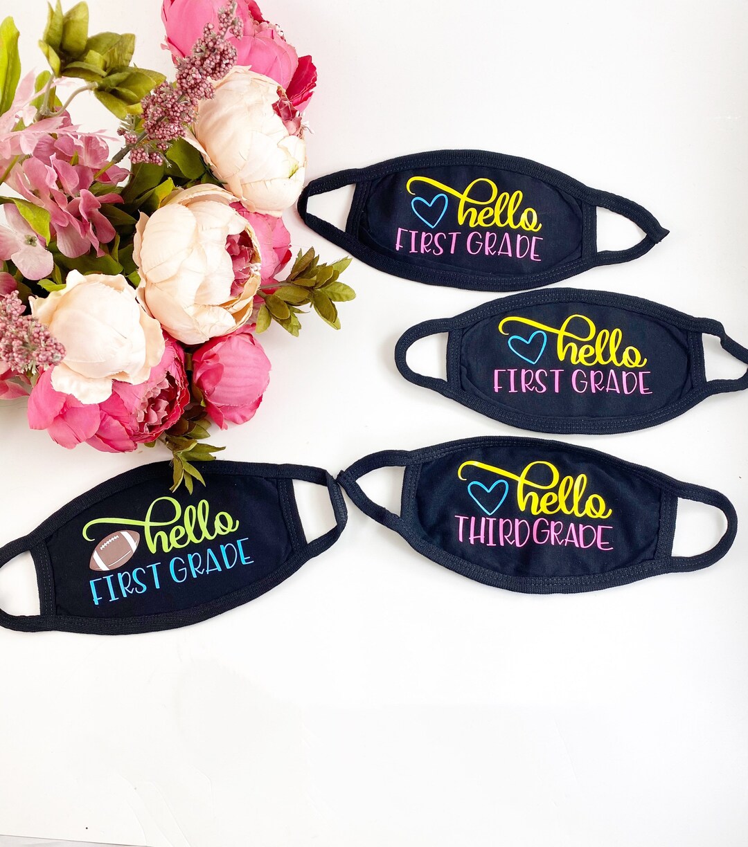 School Mask, Mask for Kids, Mask for School, Personalized School Mask ...