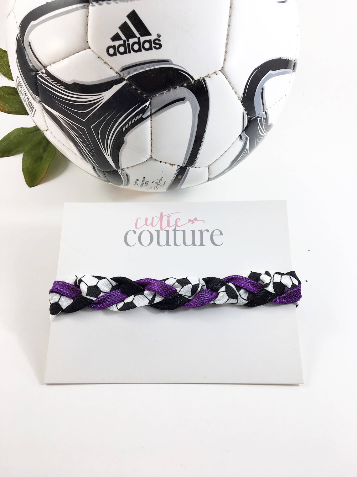 Soccer Headband, Sport Headband, Braided Headband, Mommy and Me ...