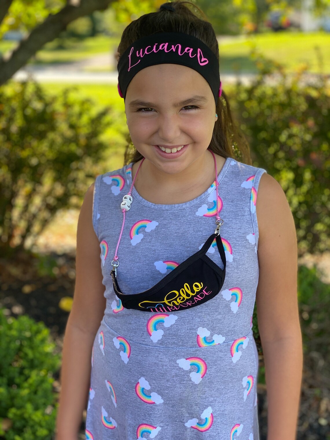 School Mask Mask for Kids Mask for School Personalized | Etsy