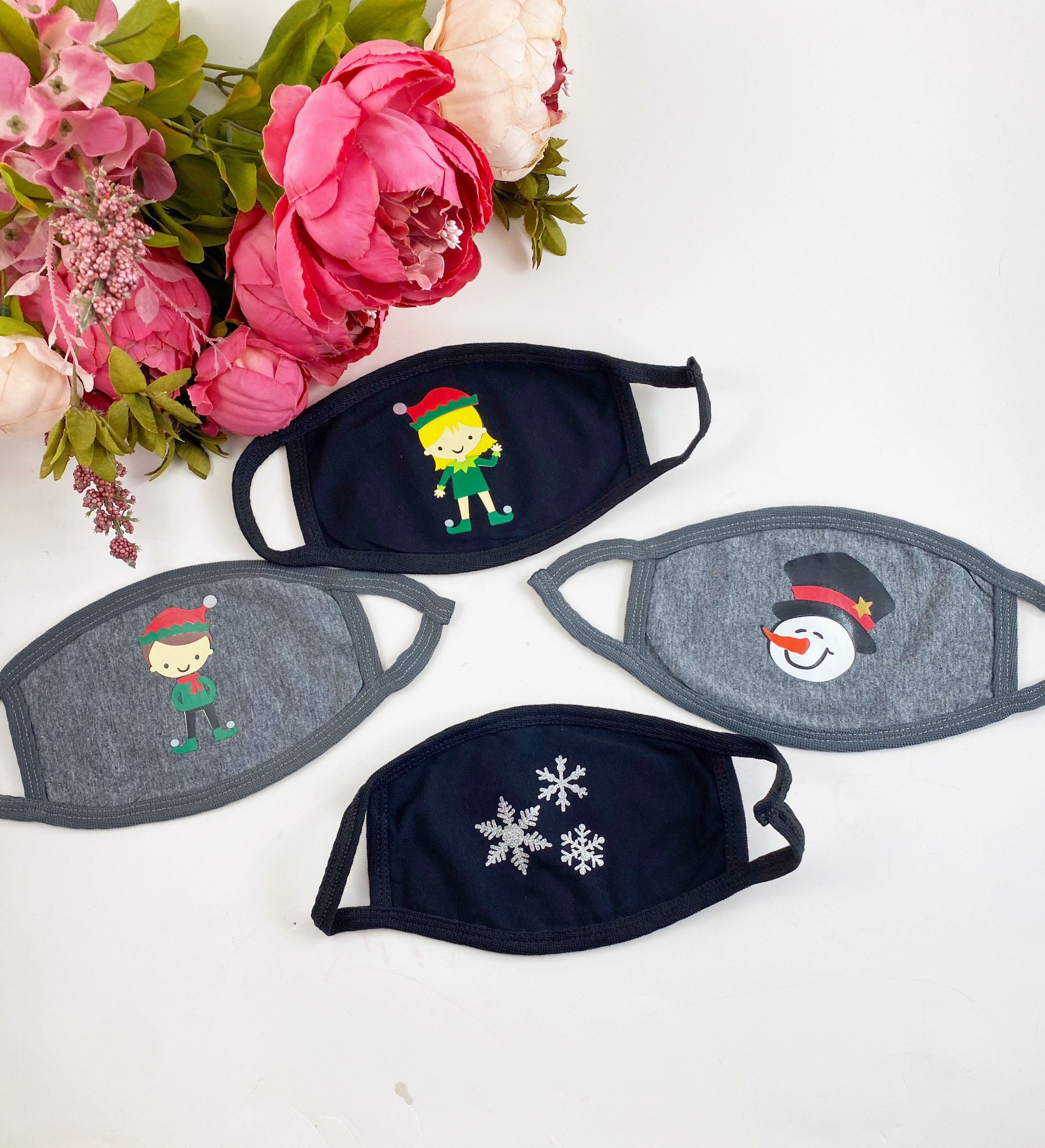 Christmas mask holidays mask child Christmas mask adult | Etsy