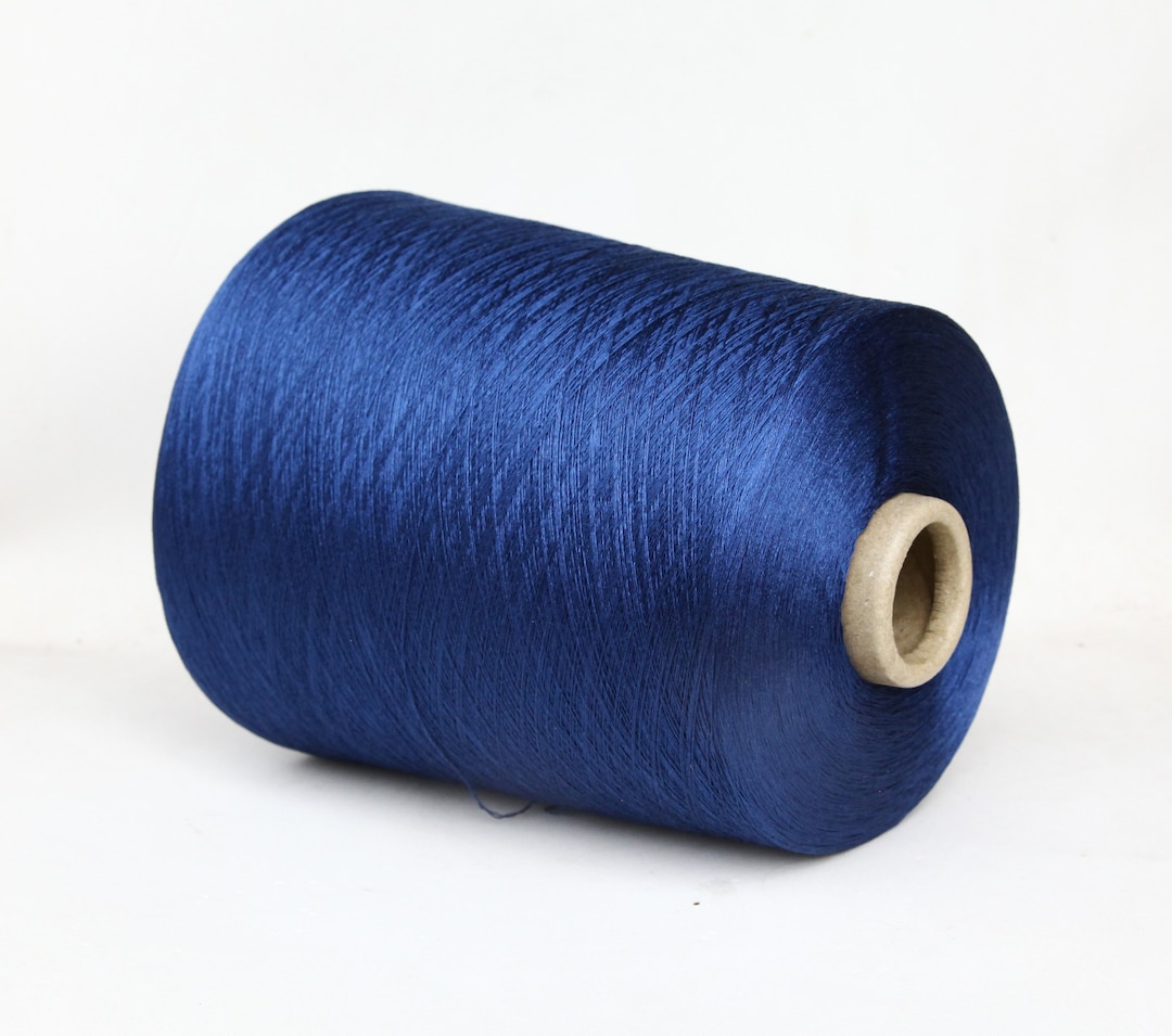 100% Mulberry Silk Yarn on Cone, Lace Weight Italian Silk Yarn for ...