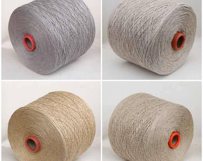100% Bourette Silk Yarn on Cone, Italian Noil Silk, Lace Weight Silk ...