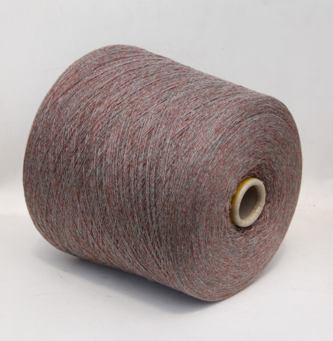 100% Cashmere Yarn on Cone, Italian Pure Cashmere Yarn, Lace Weight ...