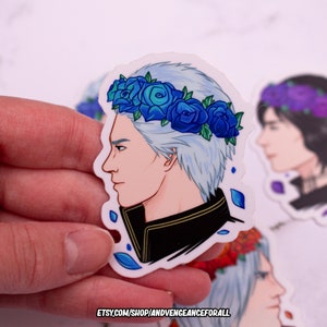 Devil May Cry Roses Vinyl Stickers - Etsy