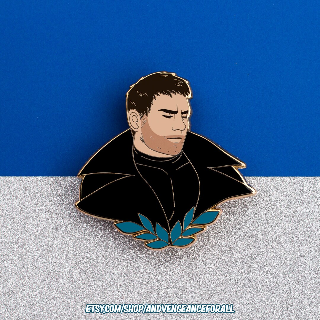 Chris Redfield Resident Evil Village Jumbo Enamel Pin - Etsy