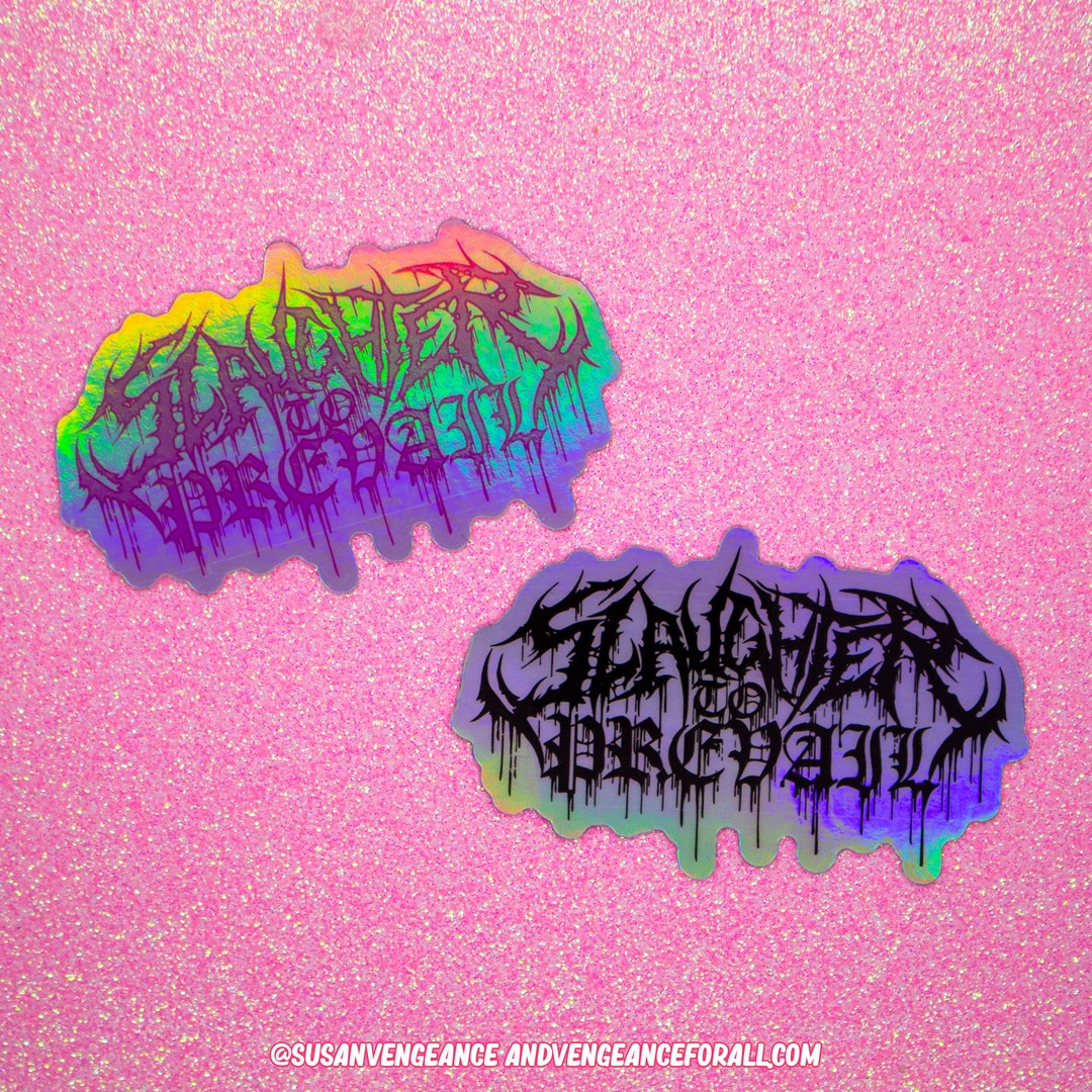 Slaughter to Prevail Deathcore Band Girlypop 3 Inch Holographic Vinyl ...