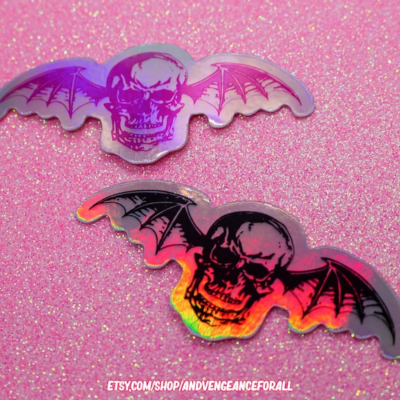 Avenged Sevenfold Death Bat Stencil