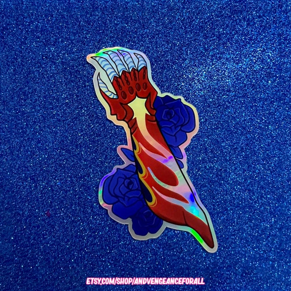 Nero Devil Bringer Devil May Cry Holographic Vinyl Sticker - Etsy