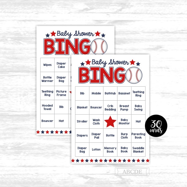 Baseball Baby Shower - Etsy