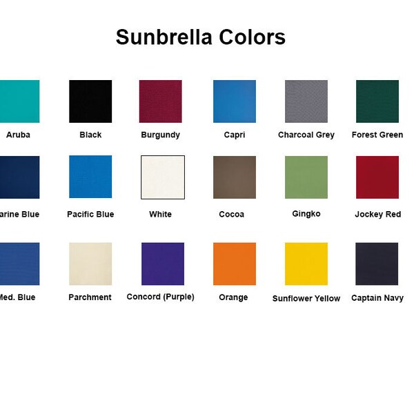 Sunbrella Fabric - Etsy