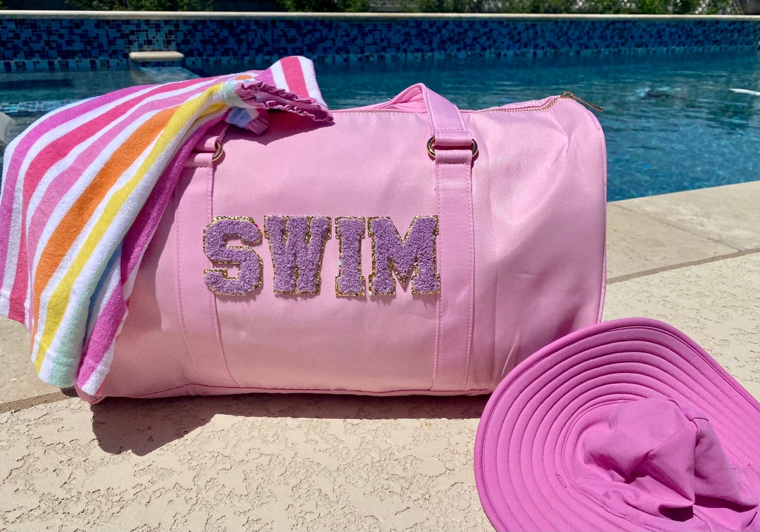 Weekender Duffle Bag Blank- Nylon Bag for Girls - Gym, Pool or Sports ...