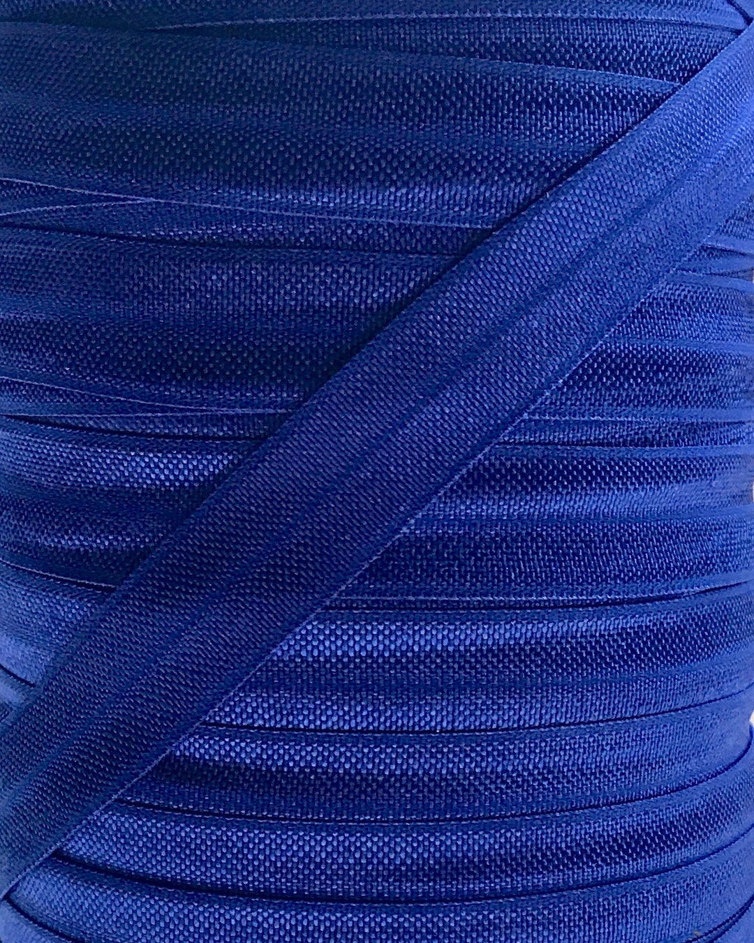 5/8 Cobalt Blue Fold Over Elastic Elastic for Baby - Etsy