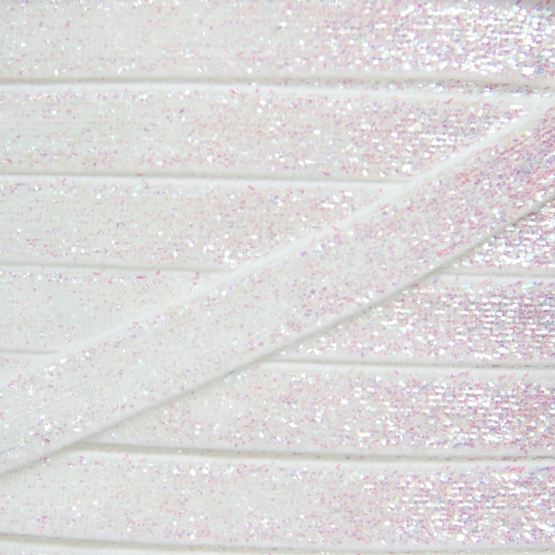 Iridescent White Glitter - Etsy