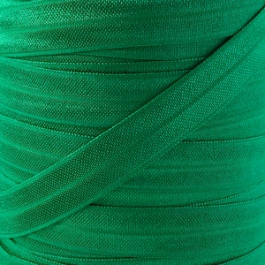 5/8 Emerald Green Fold Over Elastic Elastic for Baby | Etsy