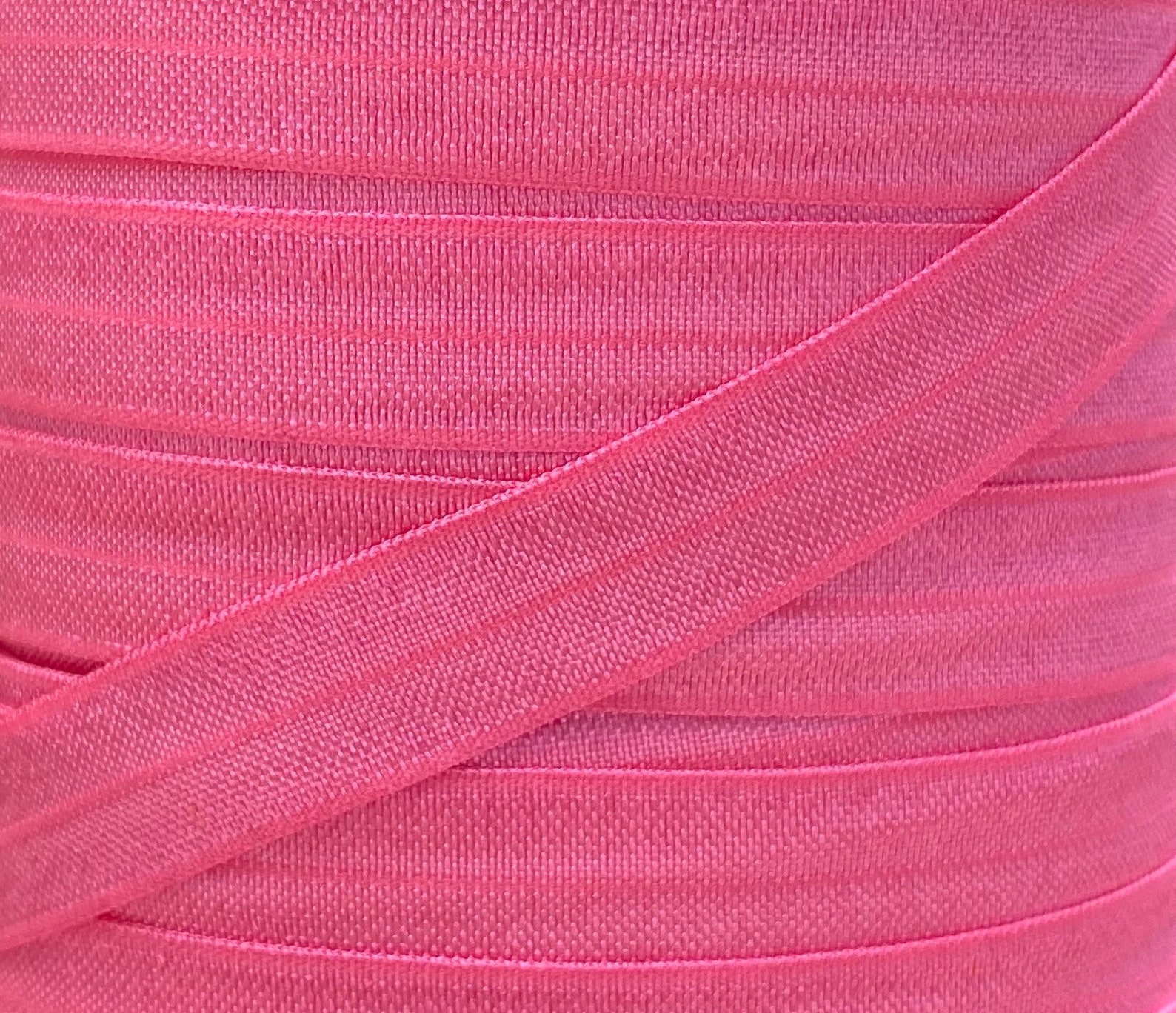 5/8 Hot Pink Fold Over Elastic Elastic For Baby | Etsy