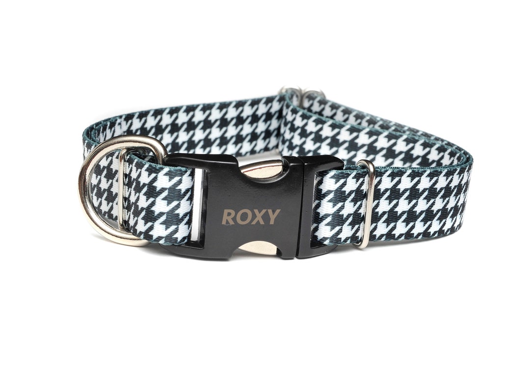 Collier pour chien réglable / PIED-DE-POULE de 2,5 cm 1 & 5/8 po. de ...