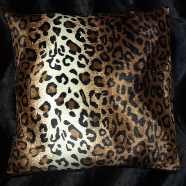 Leopard Print Pillow - Etsy