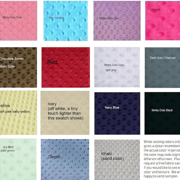 Fabric Minky - Etsy
