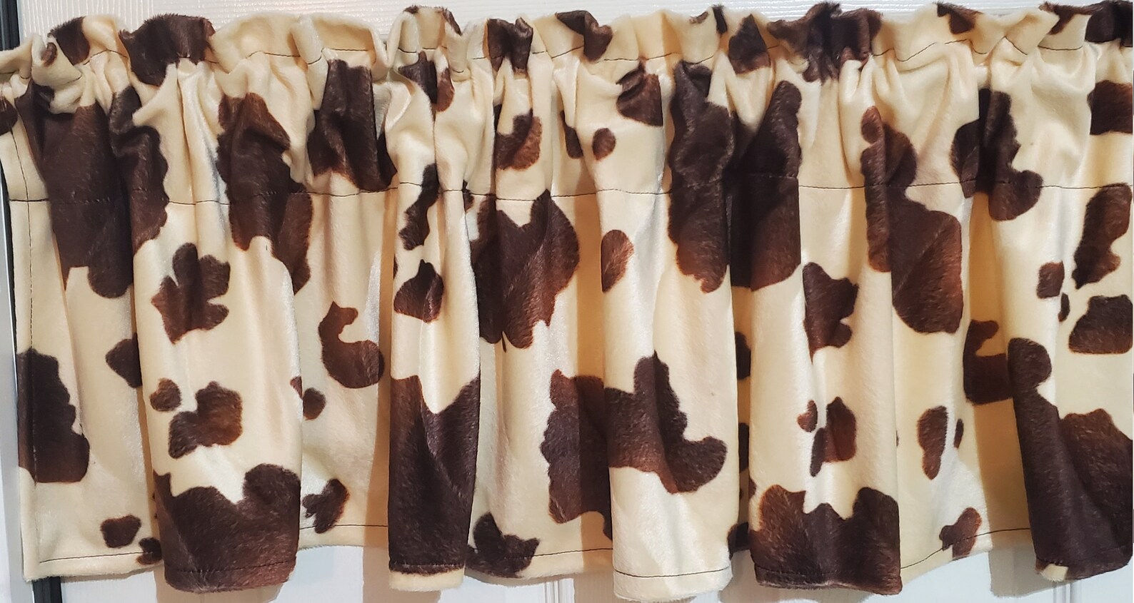 Animal Print Window Valance Leopard Zebra Giraffe Cowhide Pony Safari ...