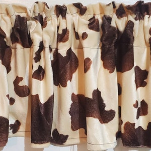 Animal Print Window Valance Leopard Zebra Giraffe Cowhide Pony Safari ...