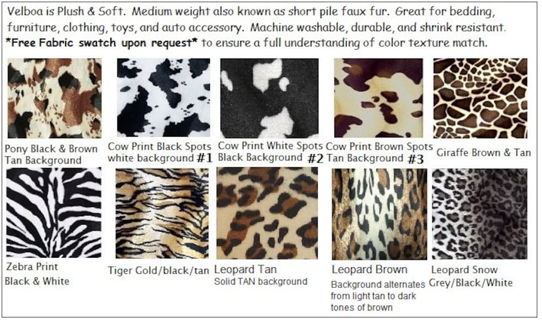 Futon Cover Various Animal Prints Western and Safari Leopard Zebra Cow ...