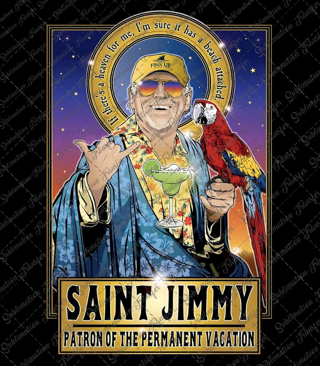 Jimmy Buffett Shirt PNG Saint Jimmy Jimmy Buffett Saint Png - Etsy