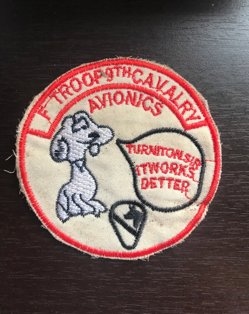 Vintage - F Troop 9th Cavalry Patch - Etsy