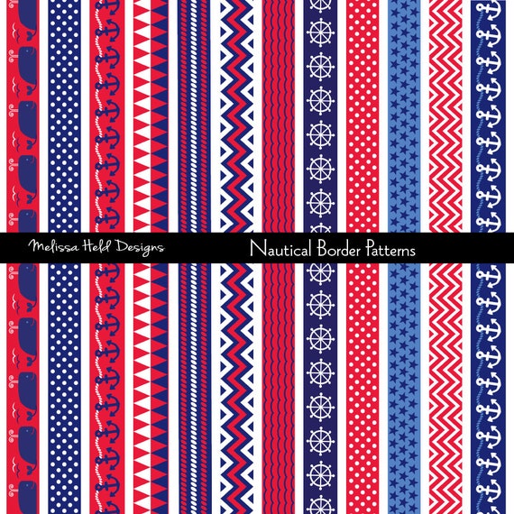 Nautical Border Clip Art