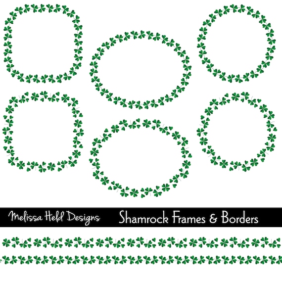 Shamrock Border Designs