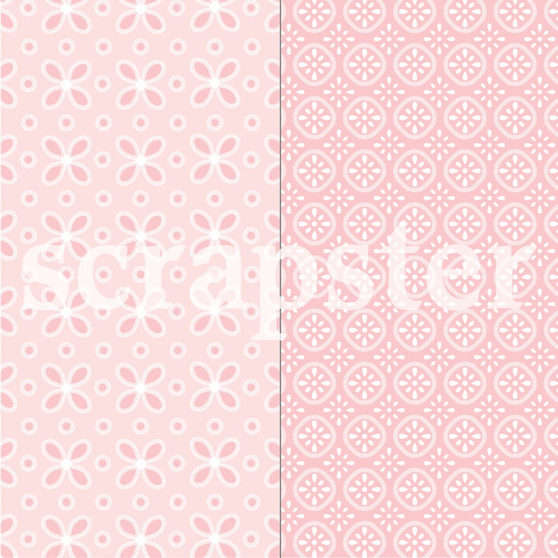 Pink Eyelet Eyelet Digital Patterns - Etsy