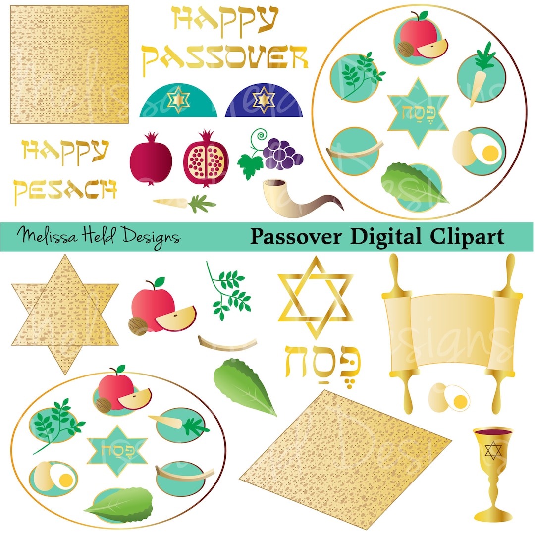 Passover Digital Clipart - Etsy