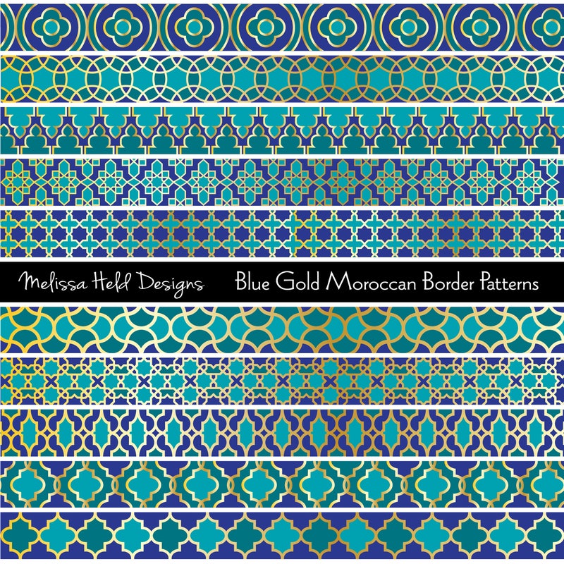 Turquoise Border - Etsy