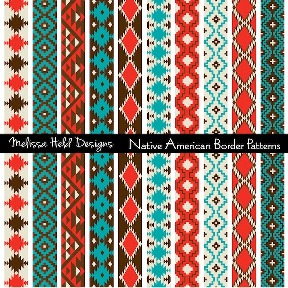 Native American Art Borders