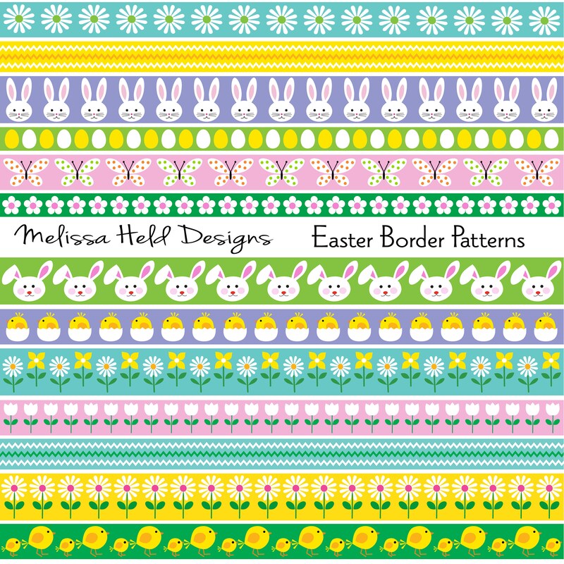 Easter Border - Etsy