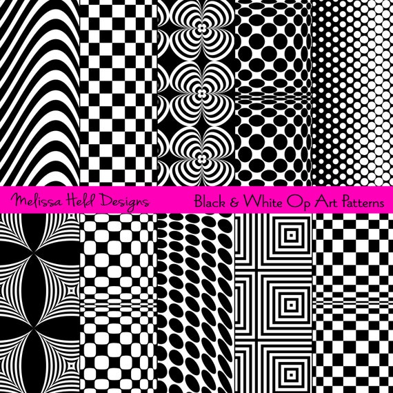 Simple Black And White Designs Patterns