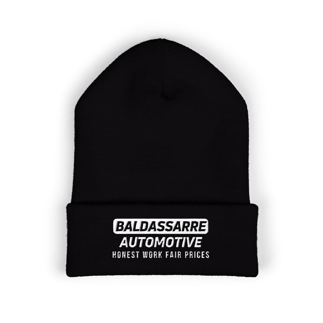 Classic Cuffed Beanie With Custom Embroidery | Perfect Gift for Car ...