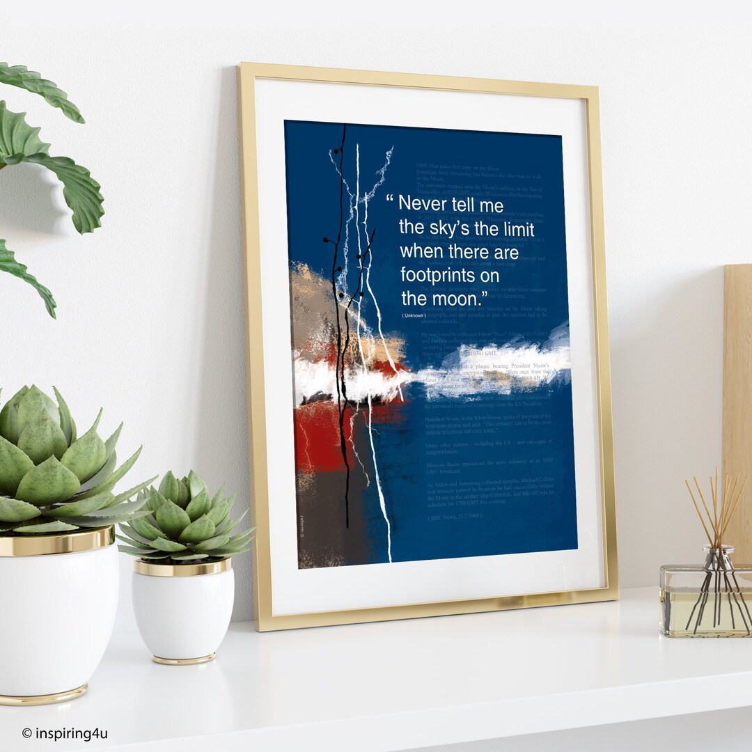 Inspirational Wall Art Prints. Fine Art Home Office Décor Motivational ...