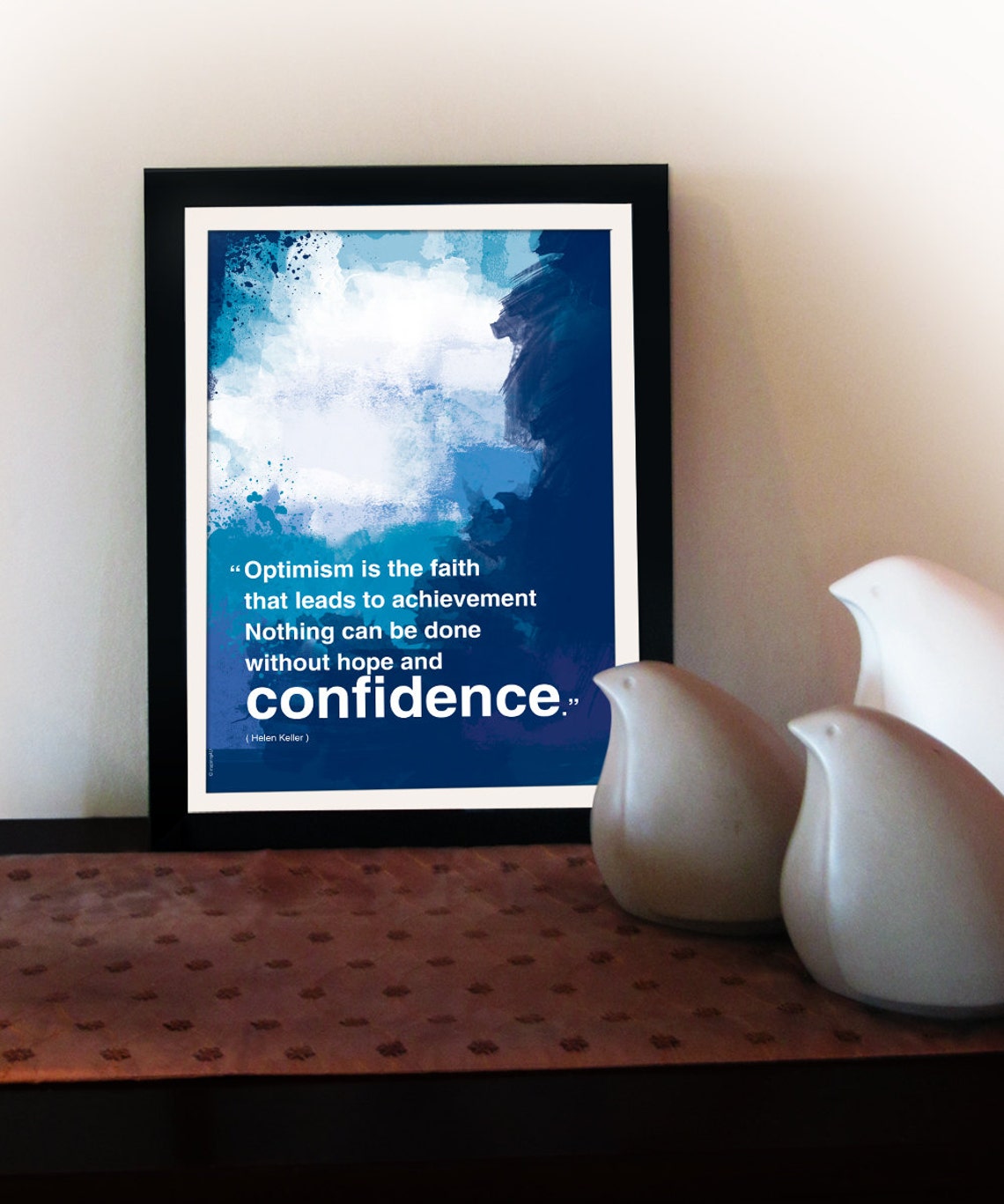 A3 Motivational Poster. Inspiring Words Poster With Typography Design ...