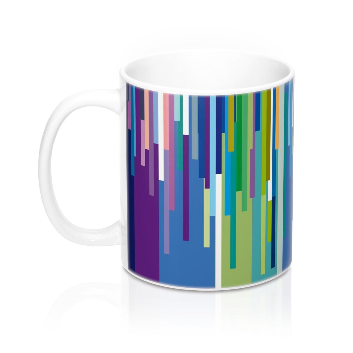 Rainbow Coffee Mug Colorful Coffee Mug Ceramic Mug Ceramic Tea Mug, Tea ...