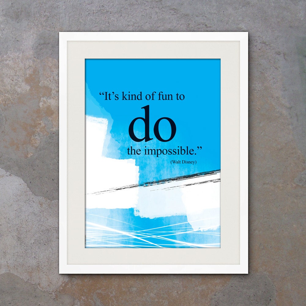 SET of 3 Motivational Poster Walt Disney Quotes Poster If - Etsy