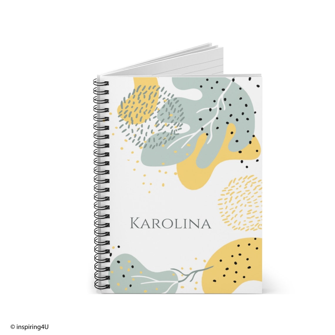 Custom Name Notebook. Personalized Spiral Notebook. Custom - Etsy