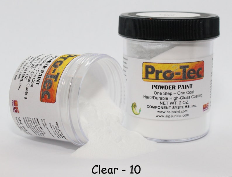 Pro-Tec Powder Paint Clear 10 | Etsy