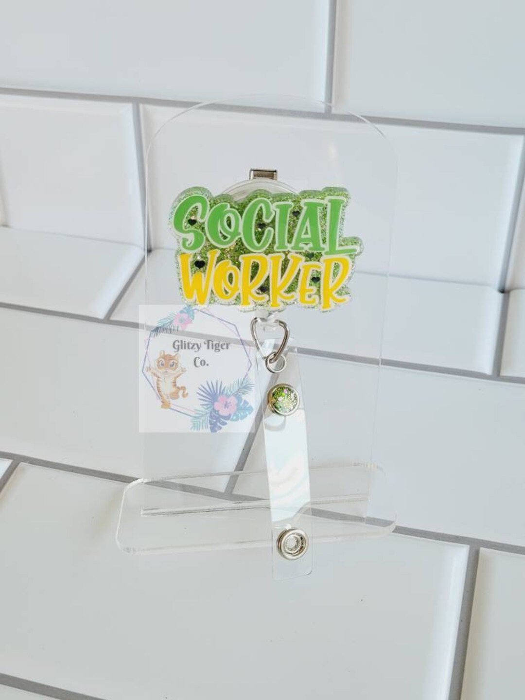 Social Work Badge Reel | Social Worker Badge Reel - Etsy