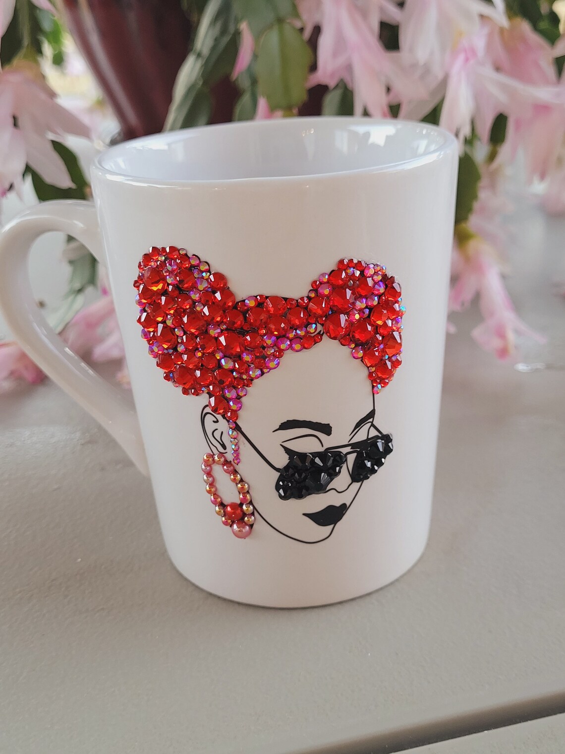 Personalized Bling Mugs - Etsy