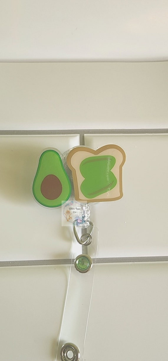 Avocado Badge Reel Avocado Toast Badge Reel - Etsy Avocado Badge Reel Avocado Toast Badge Reel - Etsy