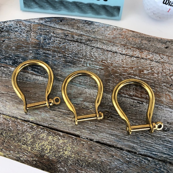 Brass Shackle - Etsy