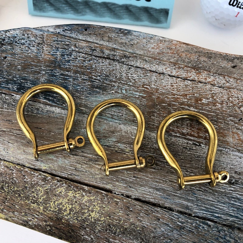 Brass Shackle - Etsy